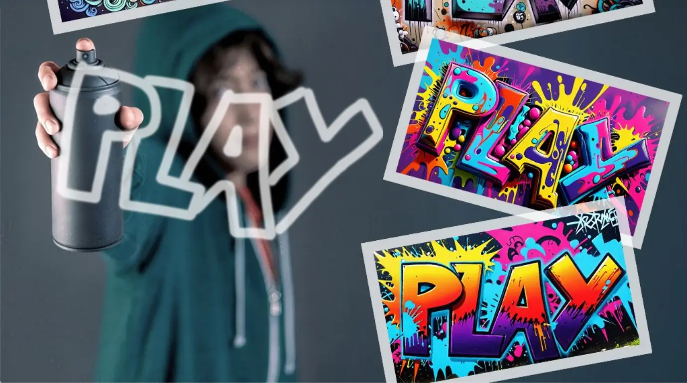 Animation Graffiti IA - Play Graff IA : L'Art Urbain Sublimé par l'IA