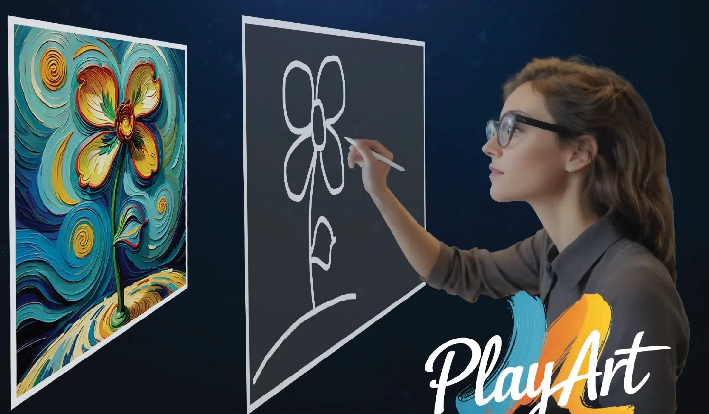 Animation Play Art IA - Créez des œuvres uniques grâce à l'IA